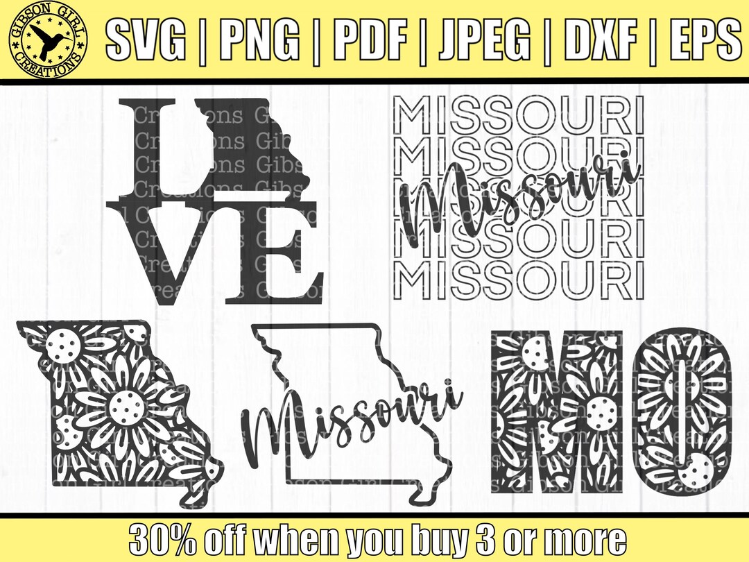 Missouri Svg | Missouri Svg Bundle | Missouri Cut File | MO Svg ...