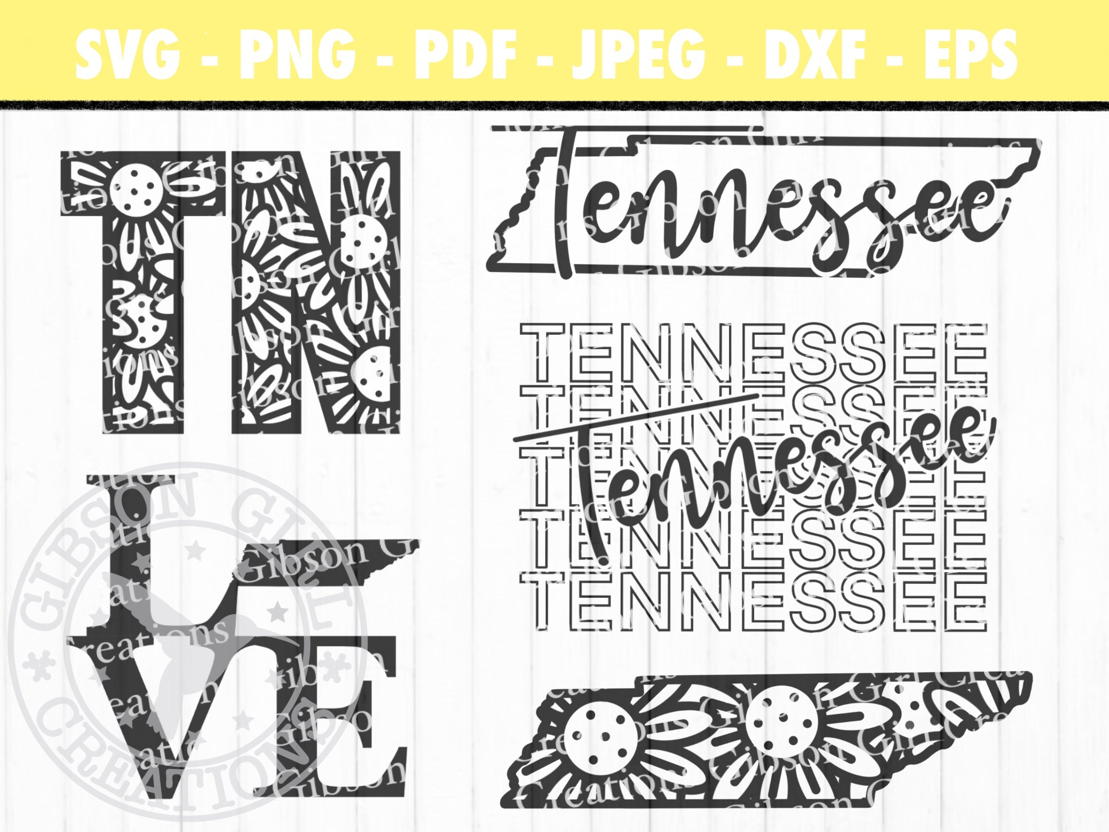 Tennessee Svg Bundle for Cricut Tennessee Designs for Shirts - Etsy