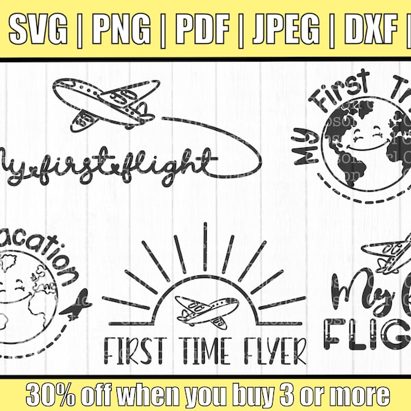 First Airplane Ride - Etsy