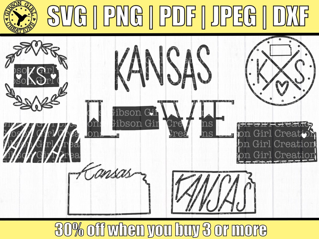 Kansas Svg | Kansas Svg Bundle | KS Svg | Kansas State Bundle Svg ...