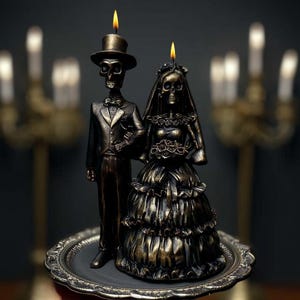 Gothic Wedding - Love Spell - Halloween Candle - Witchcraft Stuff ...