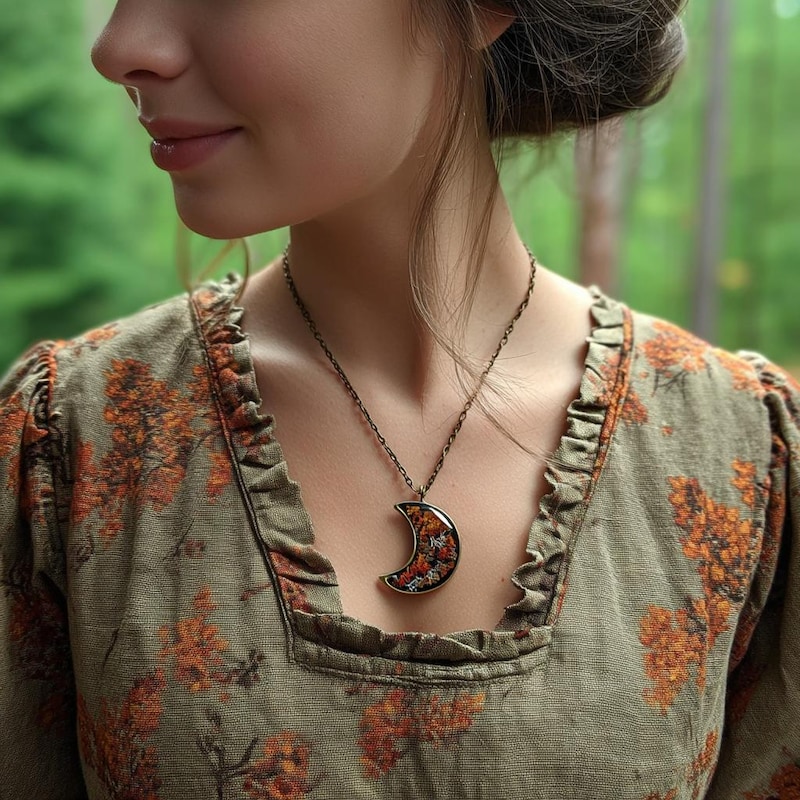 Goddess Woodland Pendant - Etsy UK