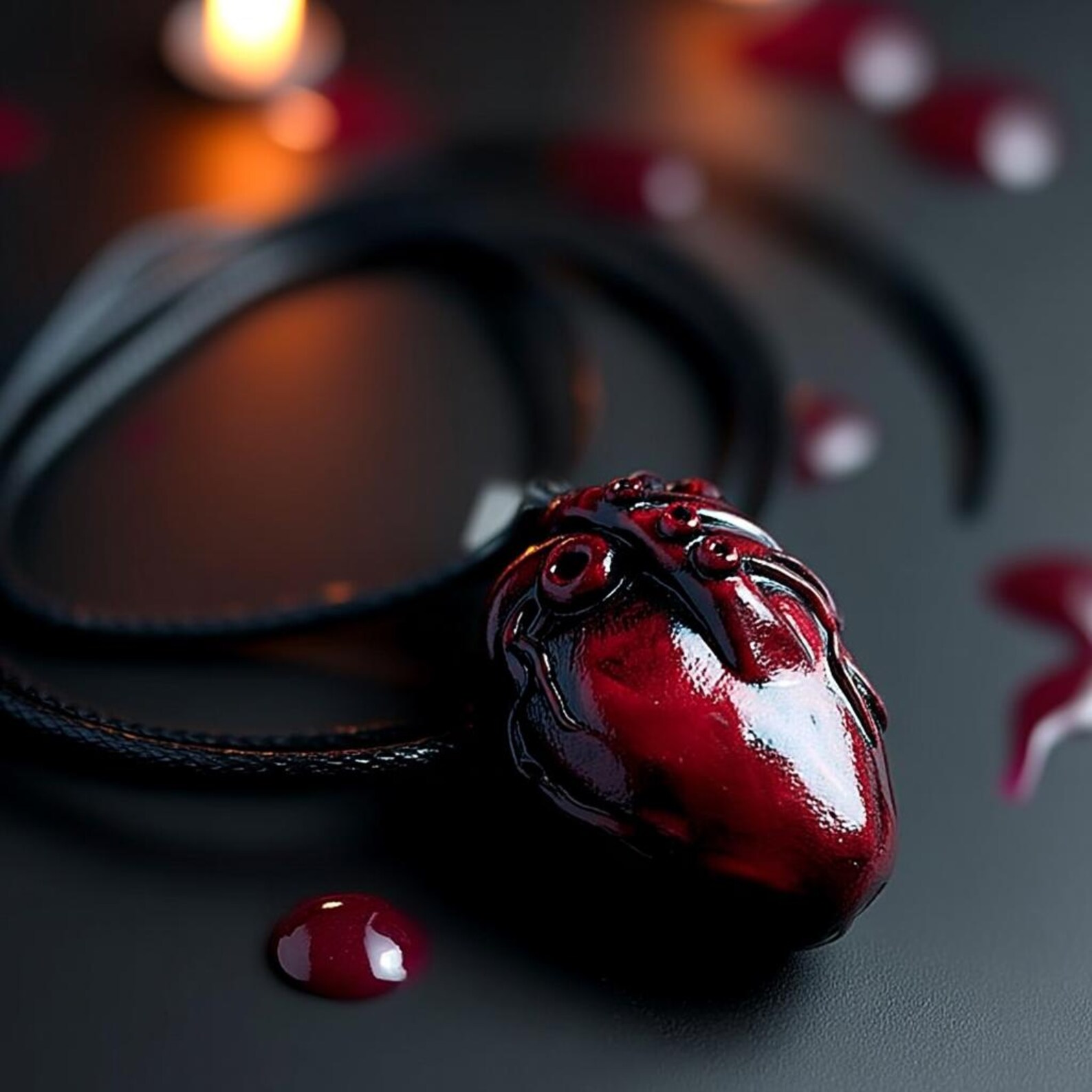 Handcrafted Anatomical Heart Pendant: Gothic Macabre Jewelry - Etsy
