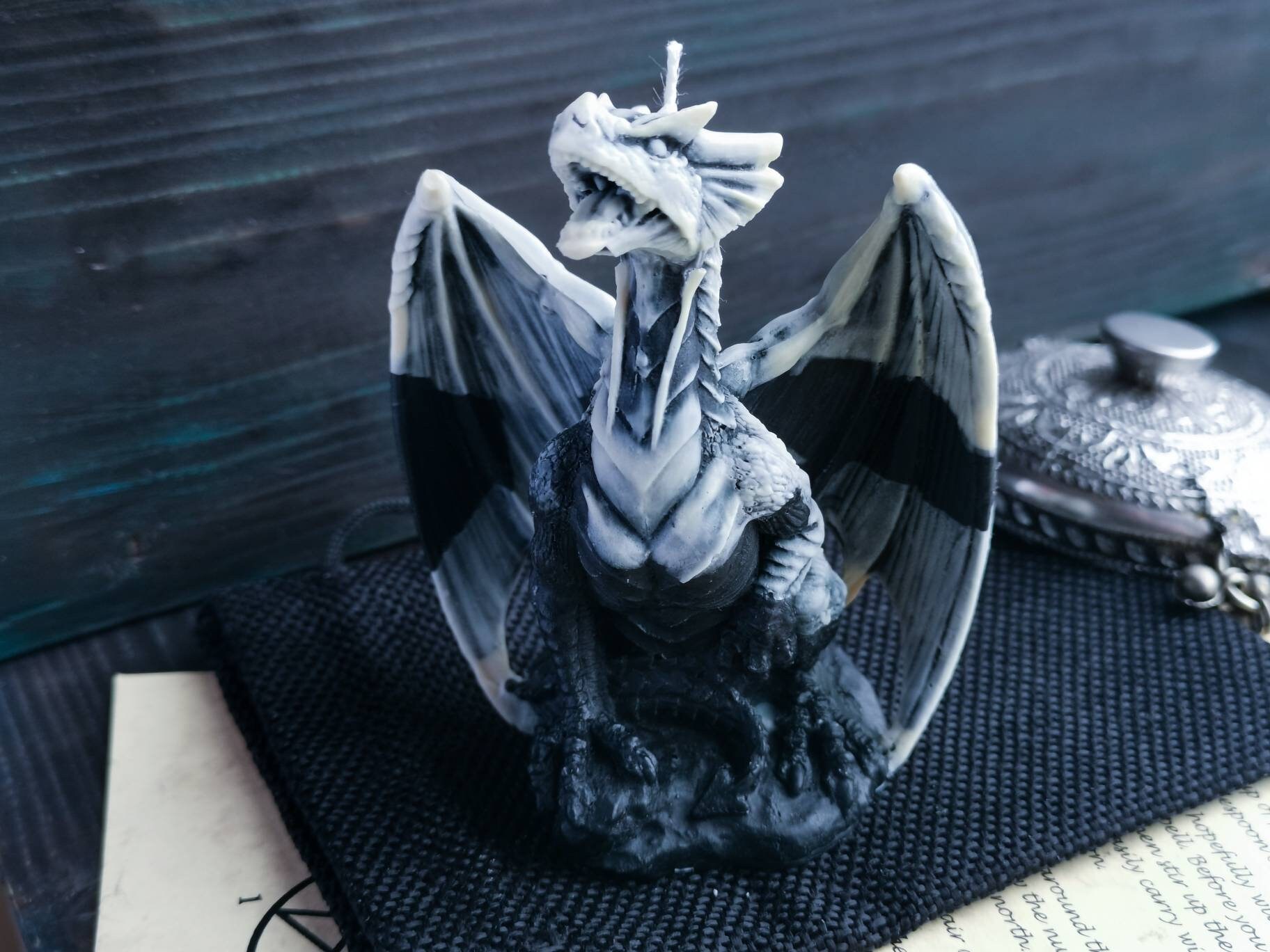 Dragon Gargulia Candle Birthday Oarty Favor Spell Ritual Witch Gift for ...