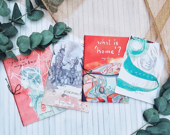 Book Bundle - Graphic Novel Zine Comic Collection Set Giftbook - Etsy