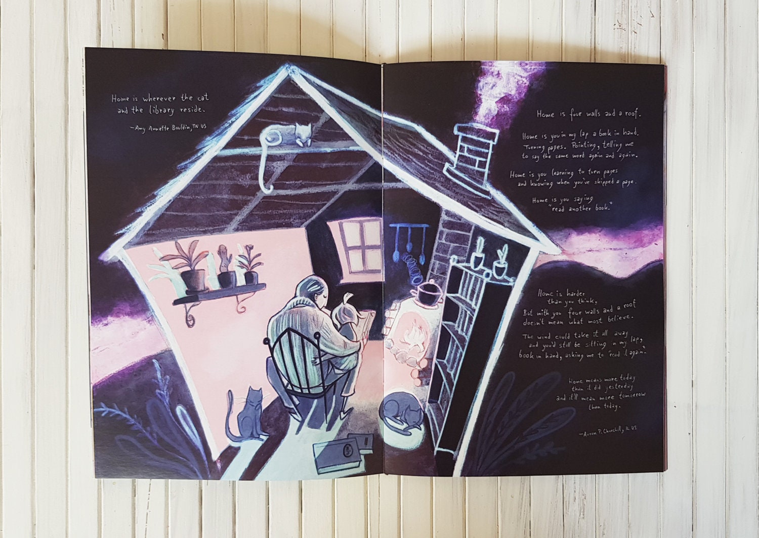 What is Home? - Zine Artbook Giftbook Illustrated Book Quote Collection ...