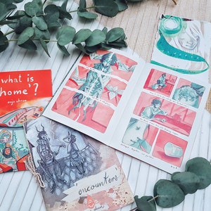 Book Bundle Graphic Novel Zine Comic Collection Set Giftbook - Etsy