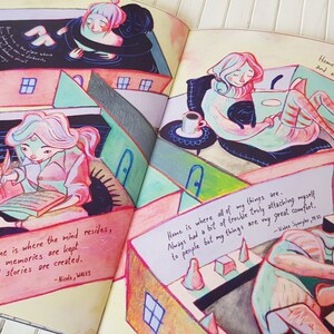 What is Home? - Zine Artbook Giftbook Illustrated Book Quote Collection ...