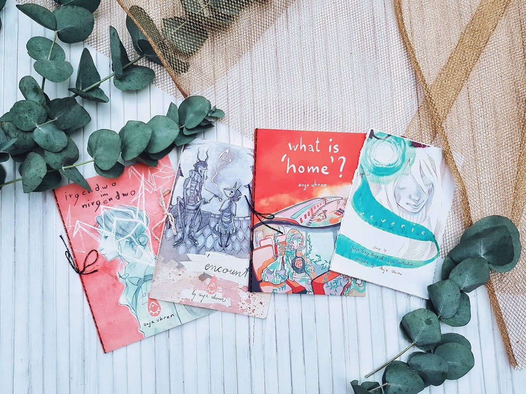 Book Bundle - Graphic Novel Zine Comic Collection Set Giftbook - Etsy