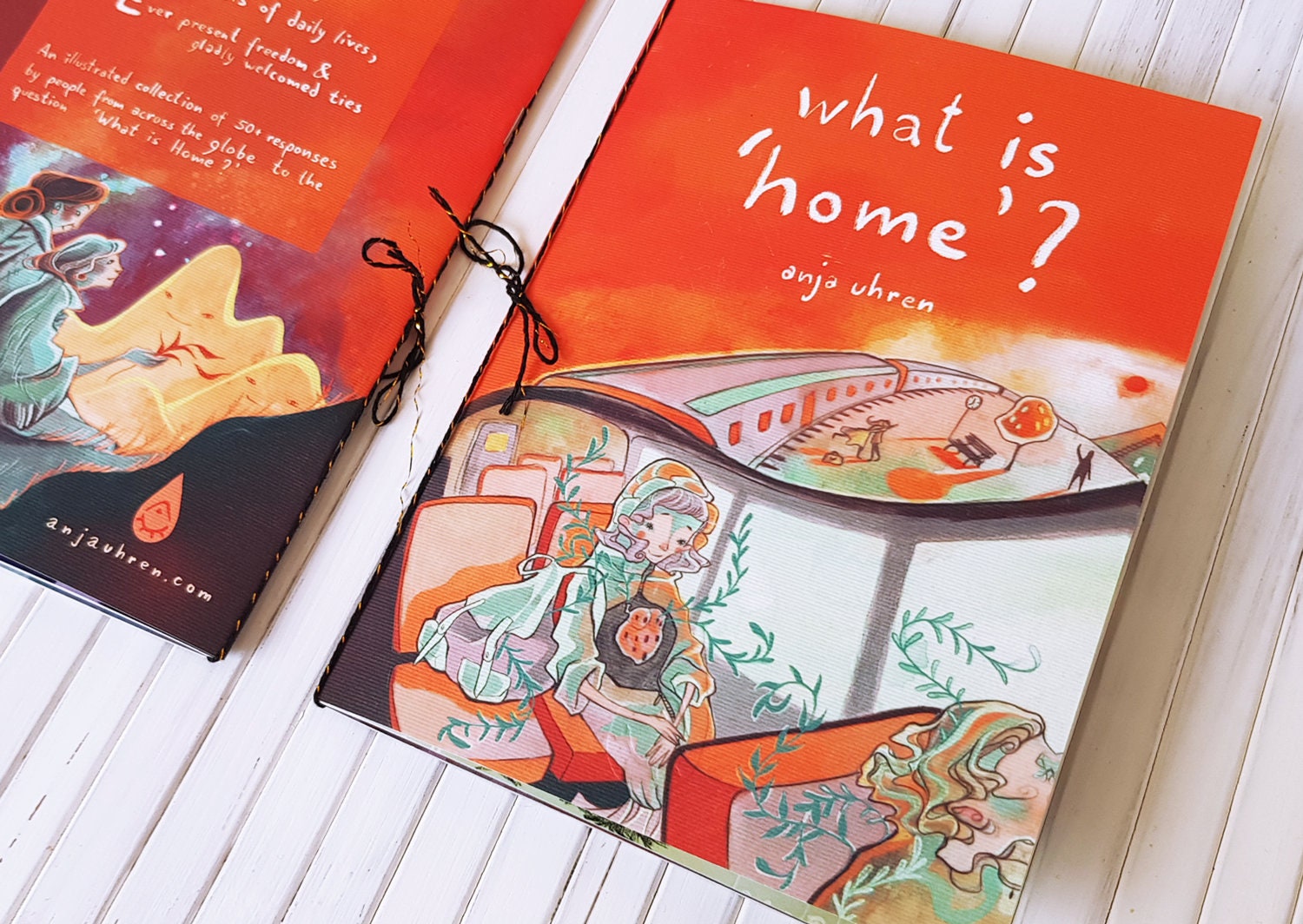 What is Home? - Zine Artbook Giftbook Illustrated Book Quote Collection ...