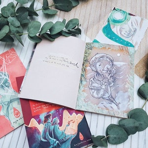 Book Bundle Graphic Novel Zine Comic Collection Set Giftbook - Etsy