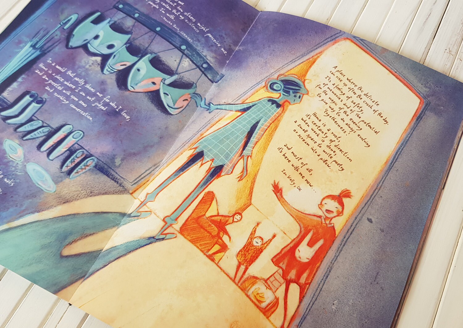 What is Home? - Zine Artbook Giftbook Illustrated Book Quote Collection ...