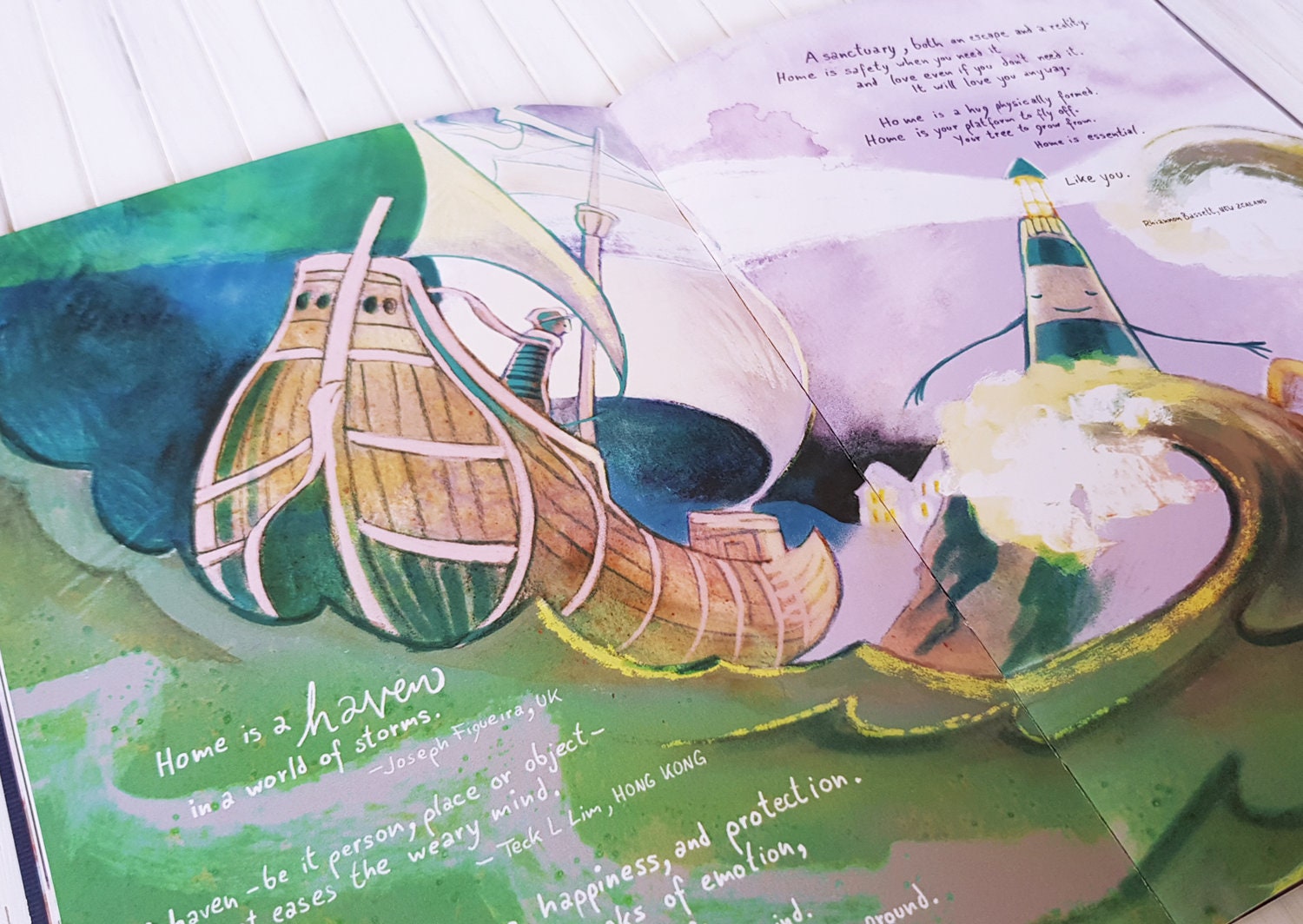 What is Home? - Zine Artbook Giftbook Illustrated Book Quote Collection ...