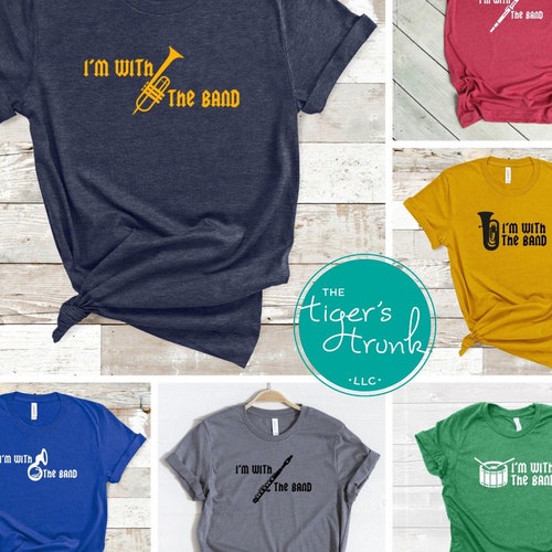 Cute Band Shirt/ Marching Band Gift/ Band Mom/ Trumpet Shirt/ | Etsy