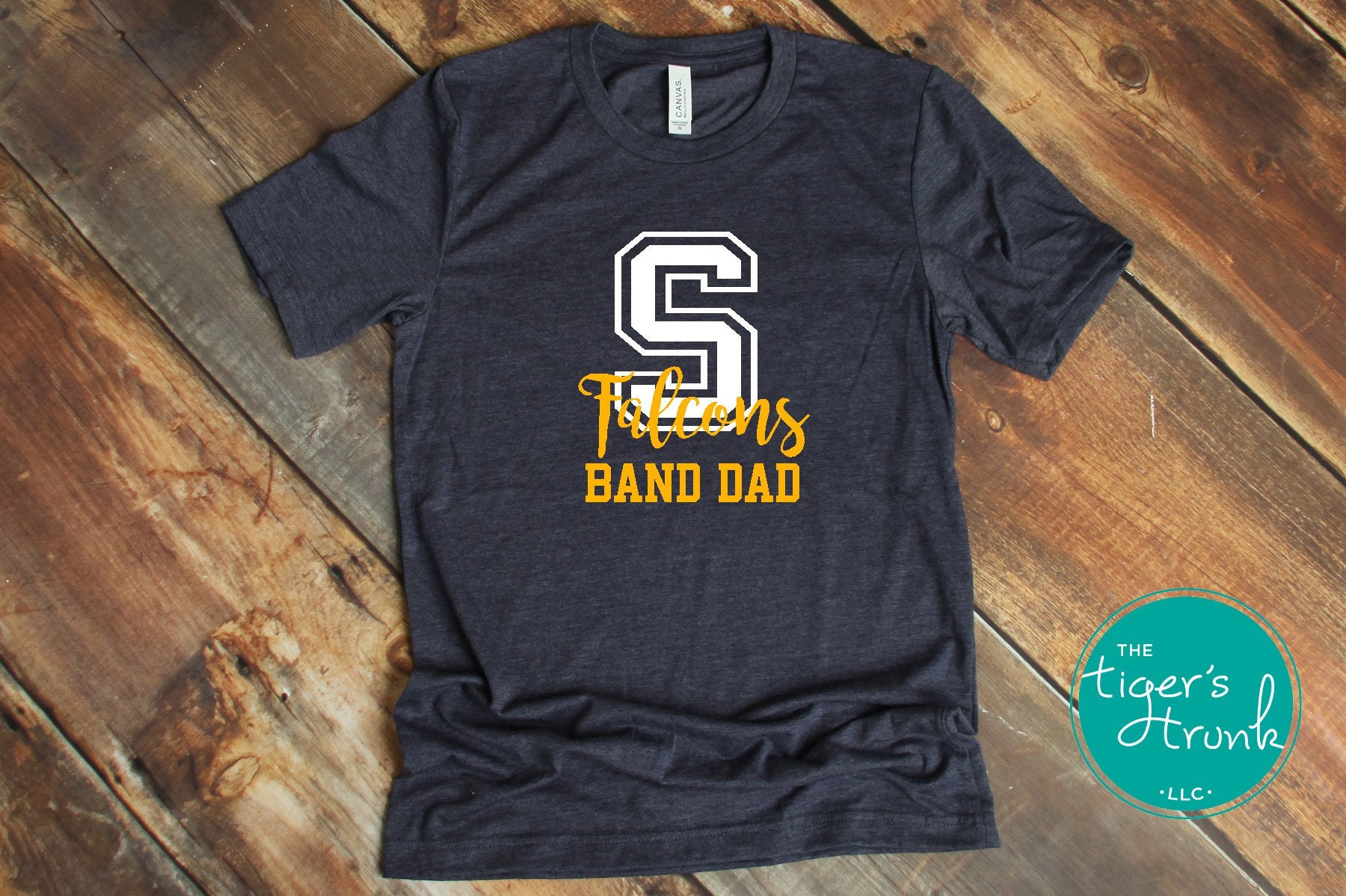 Personalized Band Dad Shirt Custom School Letters and Mascot - Etsy UK