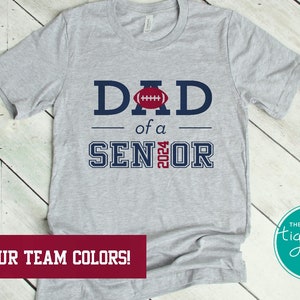 Personalized Football Dad Graduation Gift, Class of 2026 Senior Dad ...