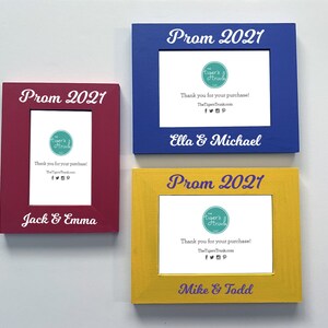 Prom Photo Frame, Prom Gift, High School Prom, Back to School Gifts ...