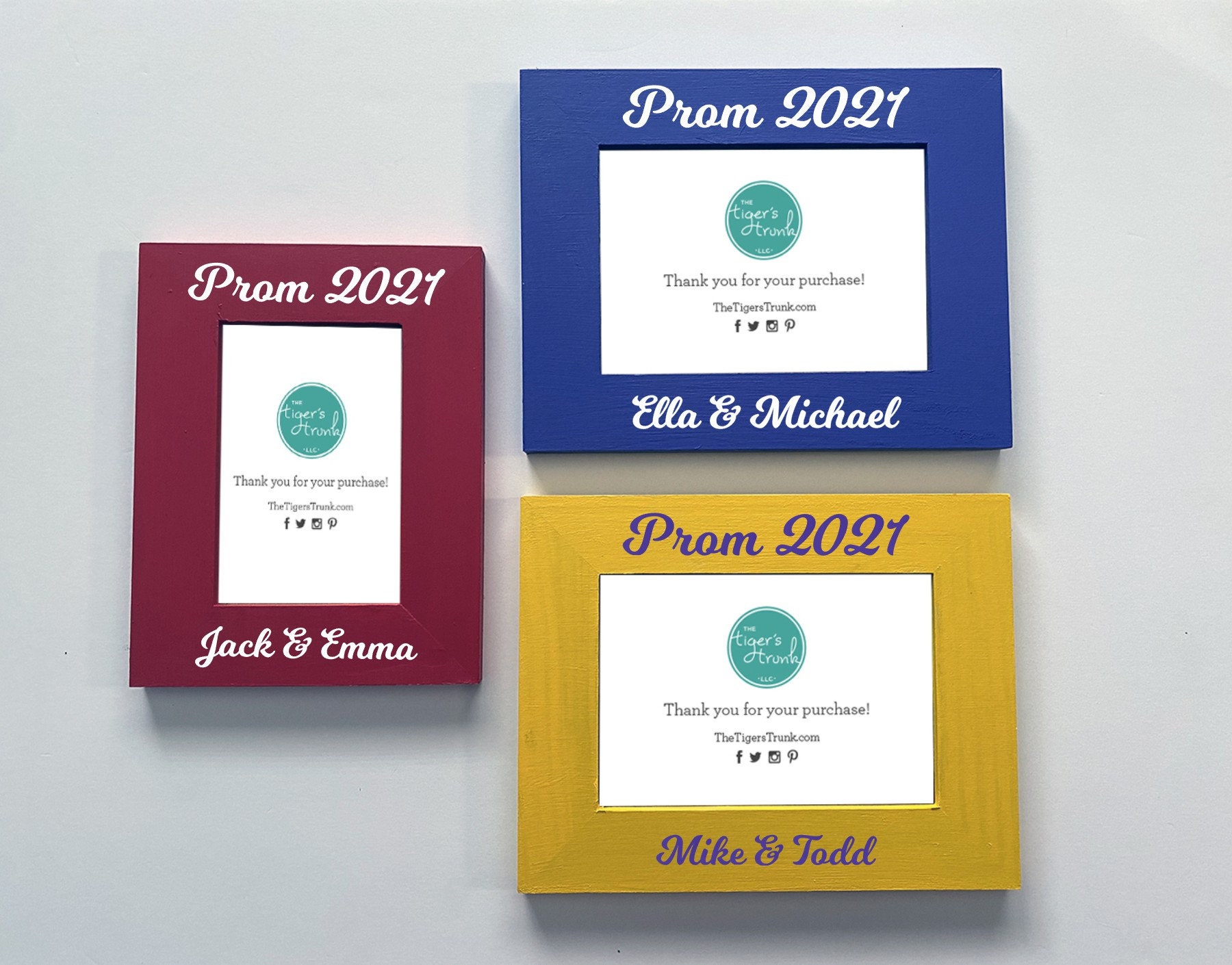 Prom Photo Frame Prom Gift High School Prom Prom Memory - Etsy UK