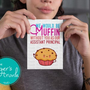 Printable Assistant Principal Appreciation Card, Instant Download ...