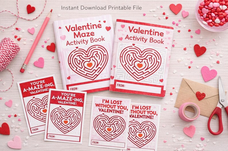 You're Amazeing Printable Valentine's Day Cards - Etsy
