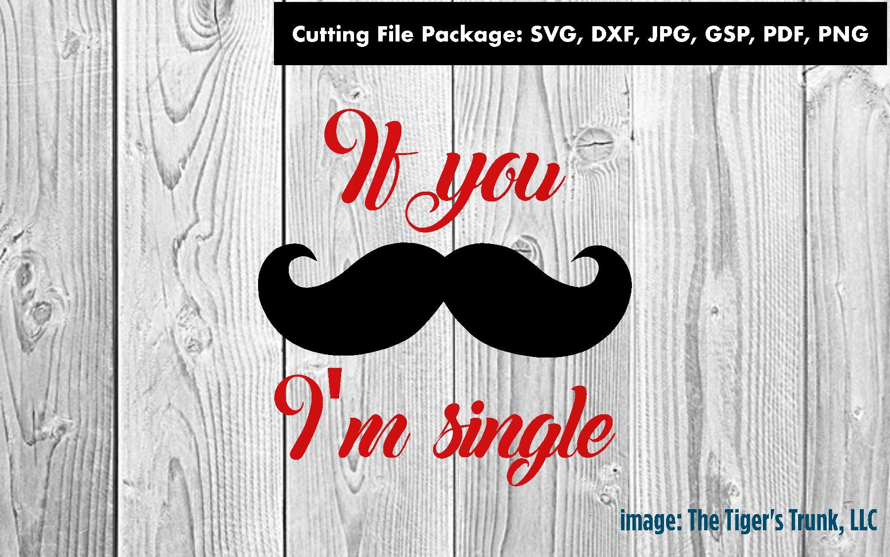 Mustache Svg Cutting File Funny Valentine Valentines Day - Etsy