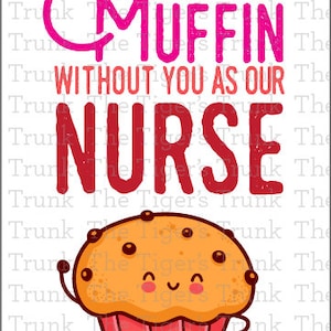Printable Nurse Appreciation Week Gifts, Instant Download Digital Thank ...