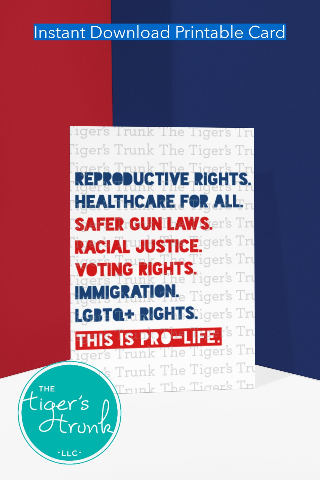 Vote Blue Save Democracy Over Dictatorship, Reproductive Rights, LGBTQ ...