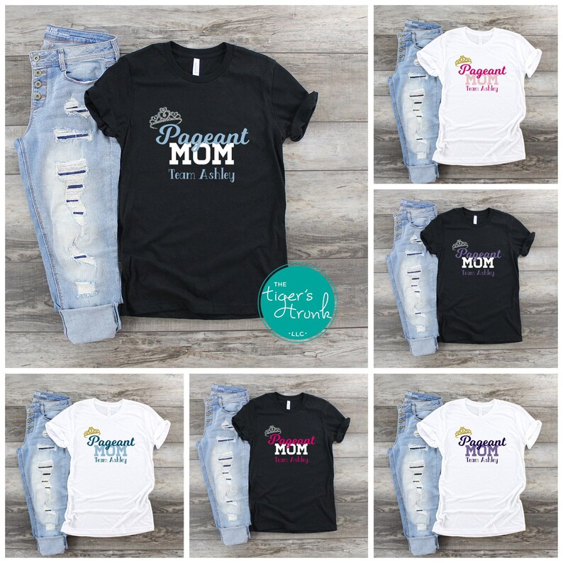 Personalized Shirt Proud Pageant Mom Pageant Mom Gift - Etsy