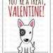 Puppy Valentines, Printable Valentine Cards for Kids, Printable ...