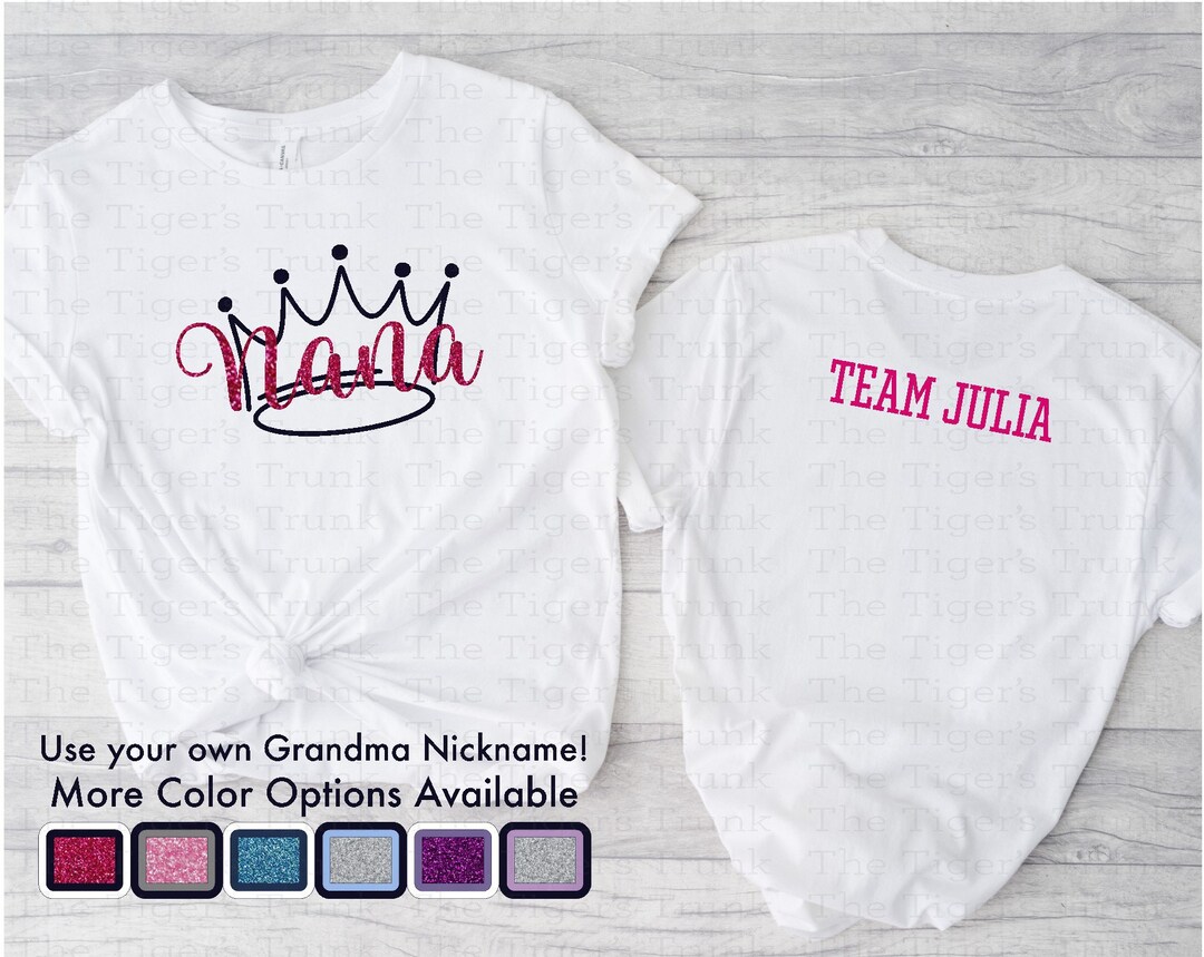 Personalized Birthday Gift for Grandma, Nana of a Pageant Queen ...