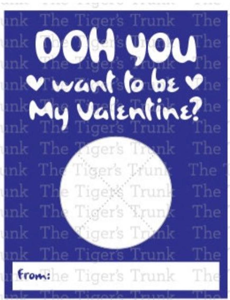 Play-doh Valentine Cards Printable, DOH Pun Valentines for Kids ...