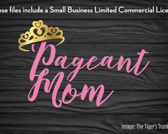 Pageant Mom Svg Files - Etsy