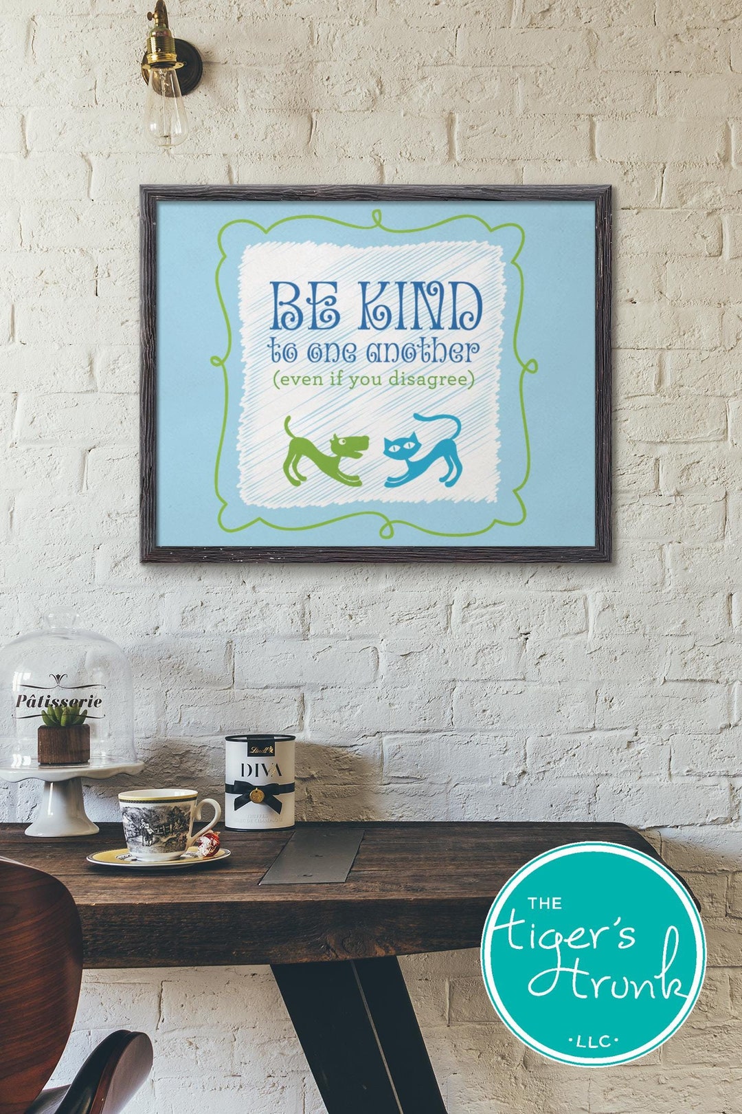 Be Kind Printable Sign, Kindness Wall Art, Printable Home Decor ...