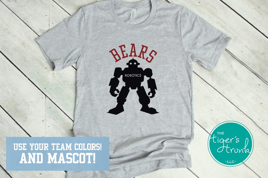 Personalized Team Gifts, Robotics Shirt With Team Mascot for Robotics ...