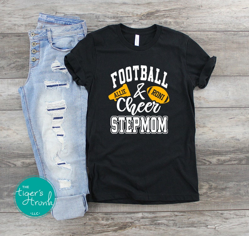 Stepmom Shirt Bonus Mom Football Mom Cheer Mom Game Day Etsy