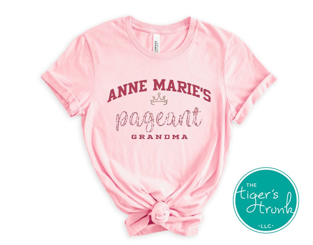 Proud Grandmother of Pageant Queen, Personalized Pageant Gift With ...