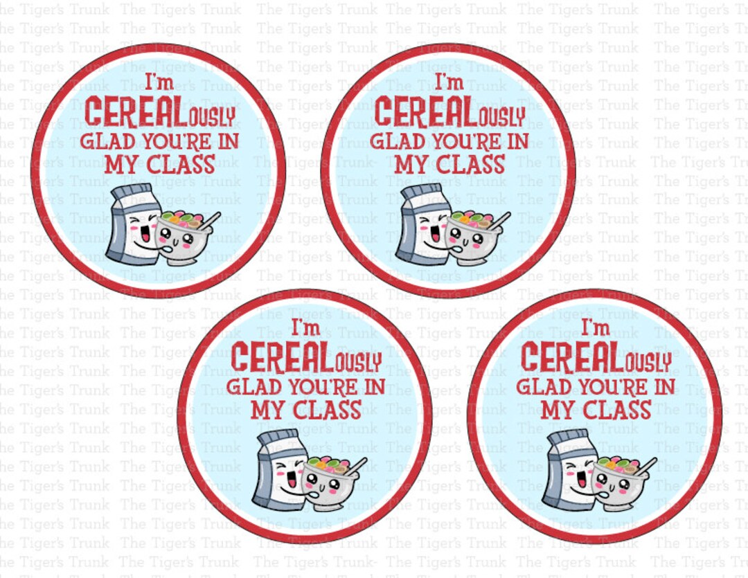 Back to School Card, Cerealously Cute Classroom Gifts for Students ...