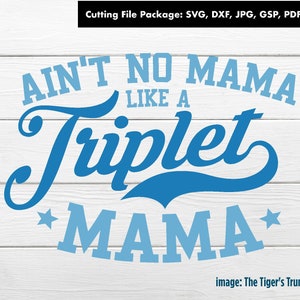 Triplets Cutting Files, Triplet Pregnancy Announcement, Triplet Baby ...