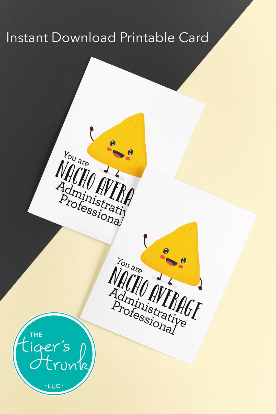 Printable Administrative Professional Appreciation Card, Instant ...