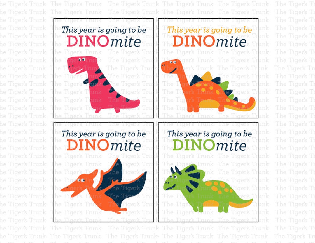 Back to School Card, Classroom Gifts for Students, Dinosaur Theme ...
