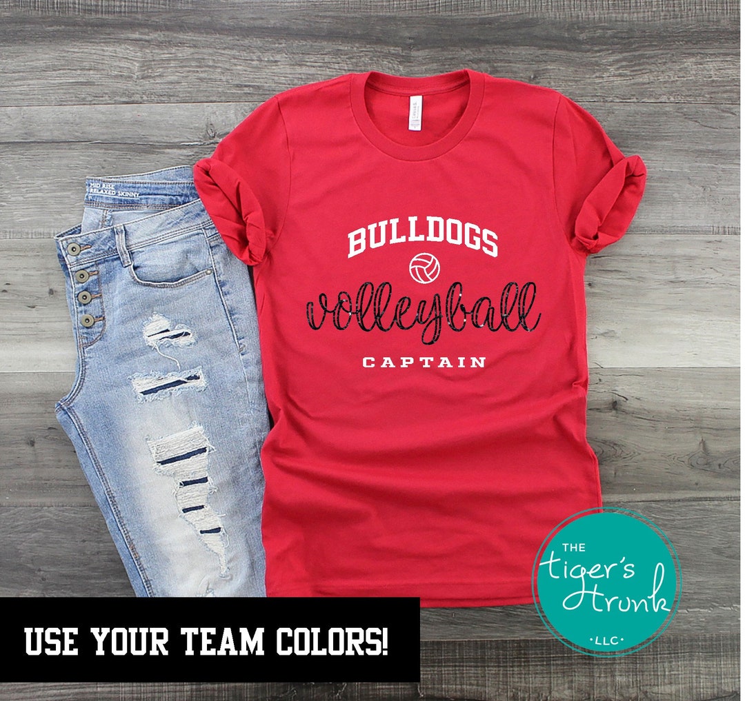 Volleyball Captain Volleyball Shirt Christmas Gift - Etsy