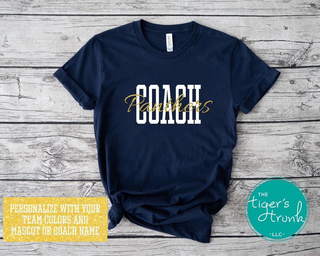 Personalized Golf Tees, Golf Coach Shirt, Mascot Shirt, Match Shirt ...