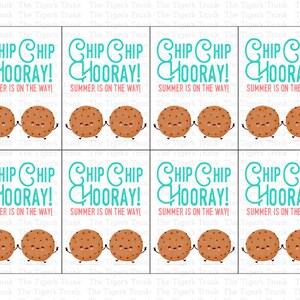 End of School Year Gifts, Goodie, Cookie Theme Class Party Favors, End ...