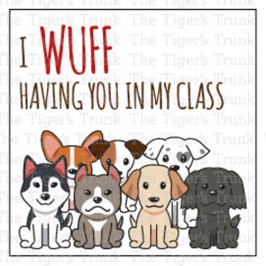 Printable Puppy Valentine Cards for Students, Dog-themed Gift From ...
