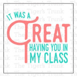 Printable Treat Tags, End of School Year Gifts, Student Goodie, Class ...