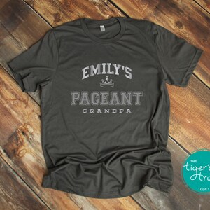 Proud Grandfather of Pageant Queen, Personalized Pageant Gift With ...