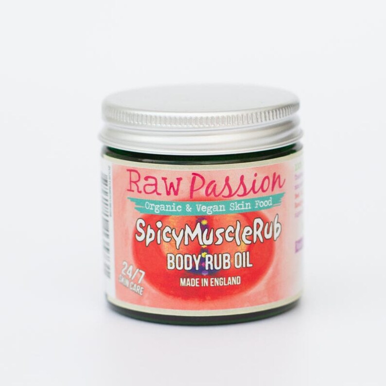 Spicymusclerub Body Rub Oil Anti-inflammatory Circulation - Etsy