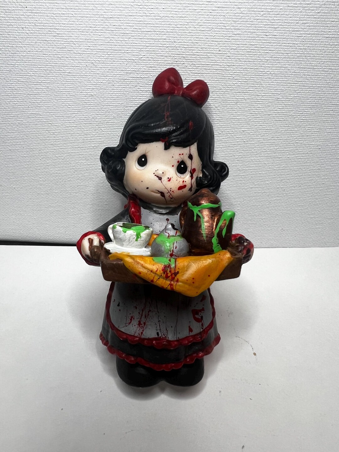 Not so Precious Moments special Tea Time Figurine - Etsy