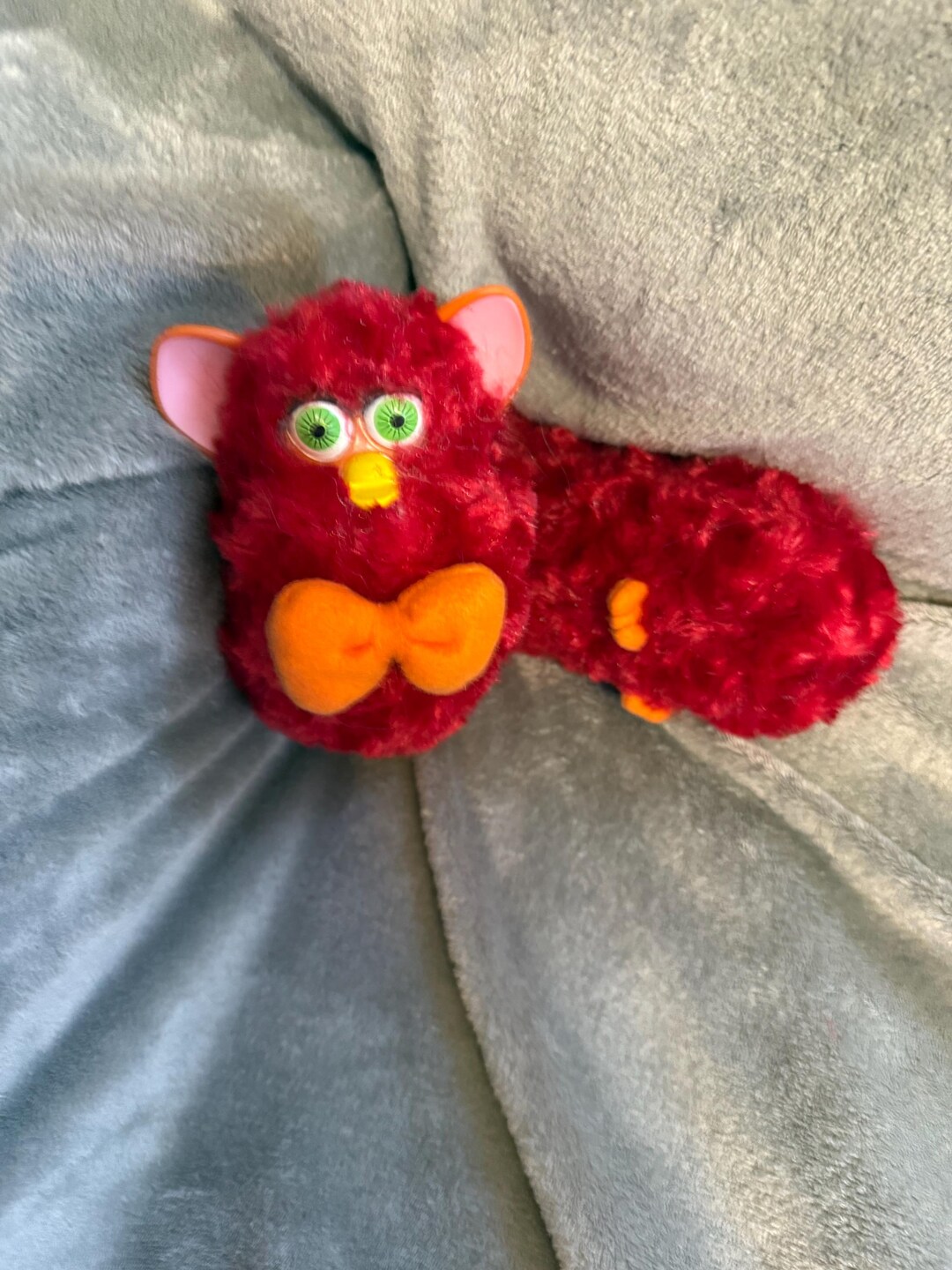 Long Furby - Medium Length Fancy Red and Orange Boi (small Long Furby ...