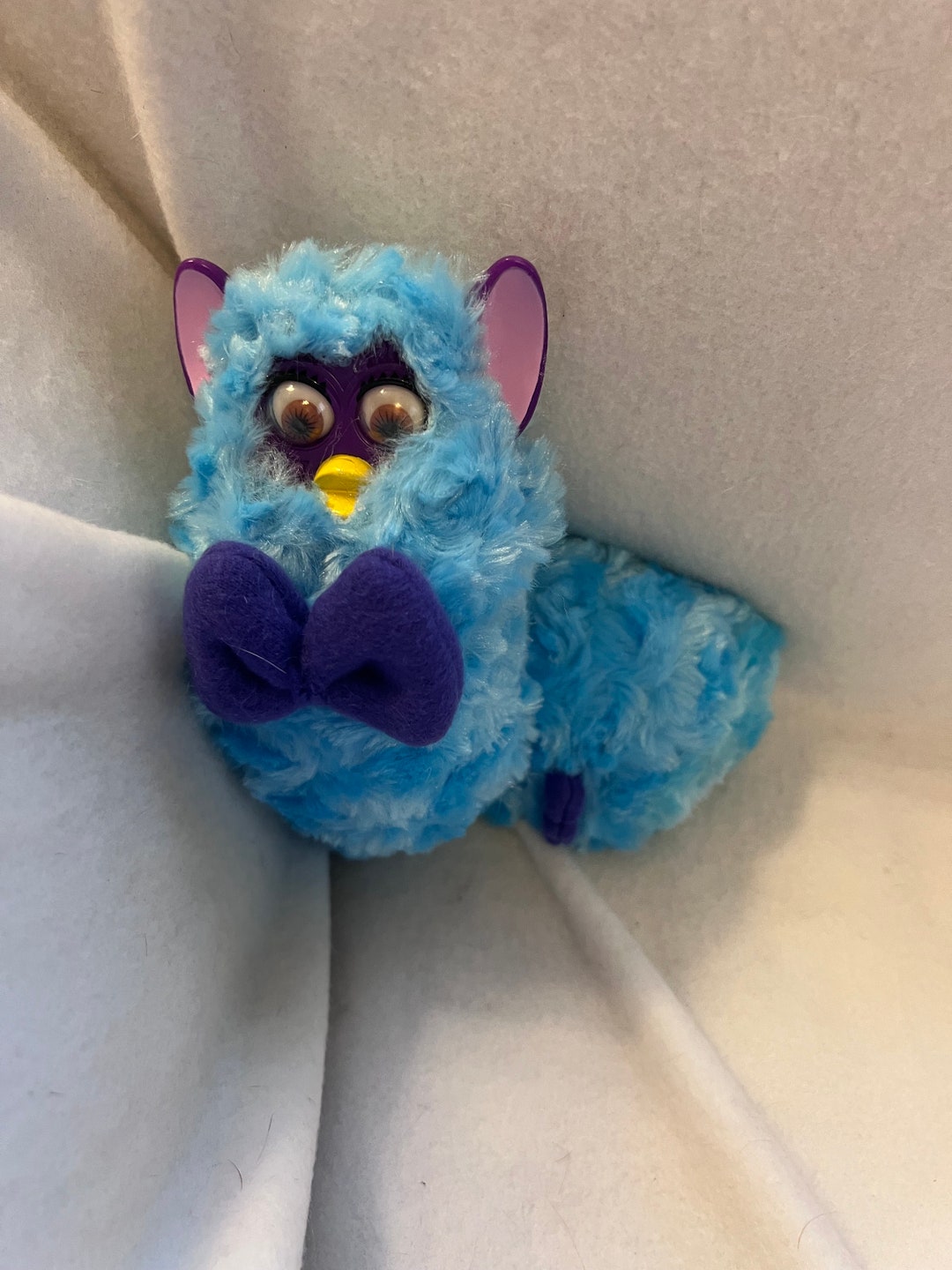 Long Furby Small Worm Fancy Blue and Purple Boi small Long Furby - Etsy